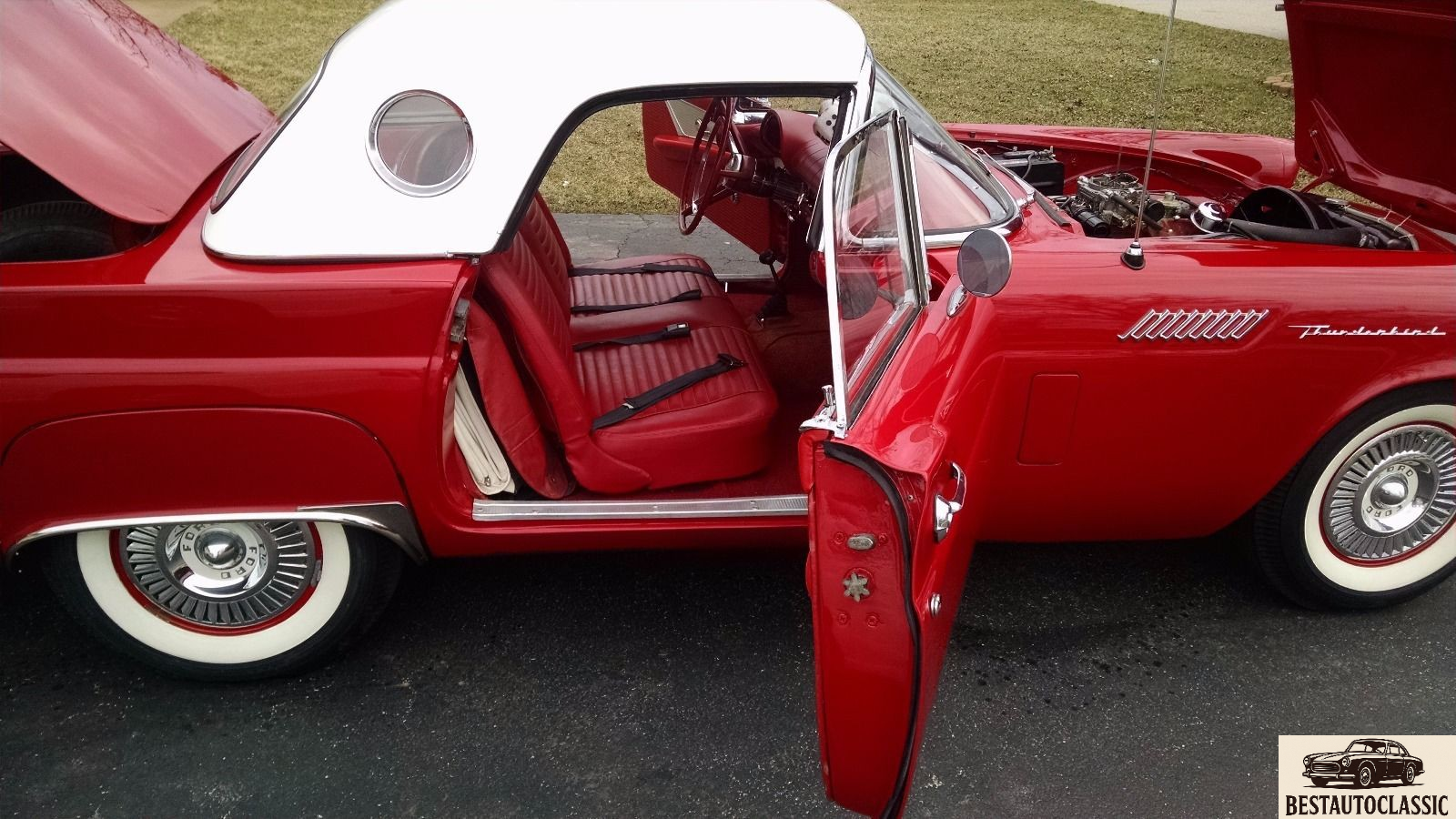 1957 Ford Thunderbird Red - Classic Auto Marketplace
